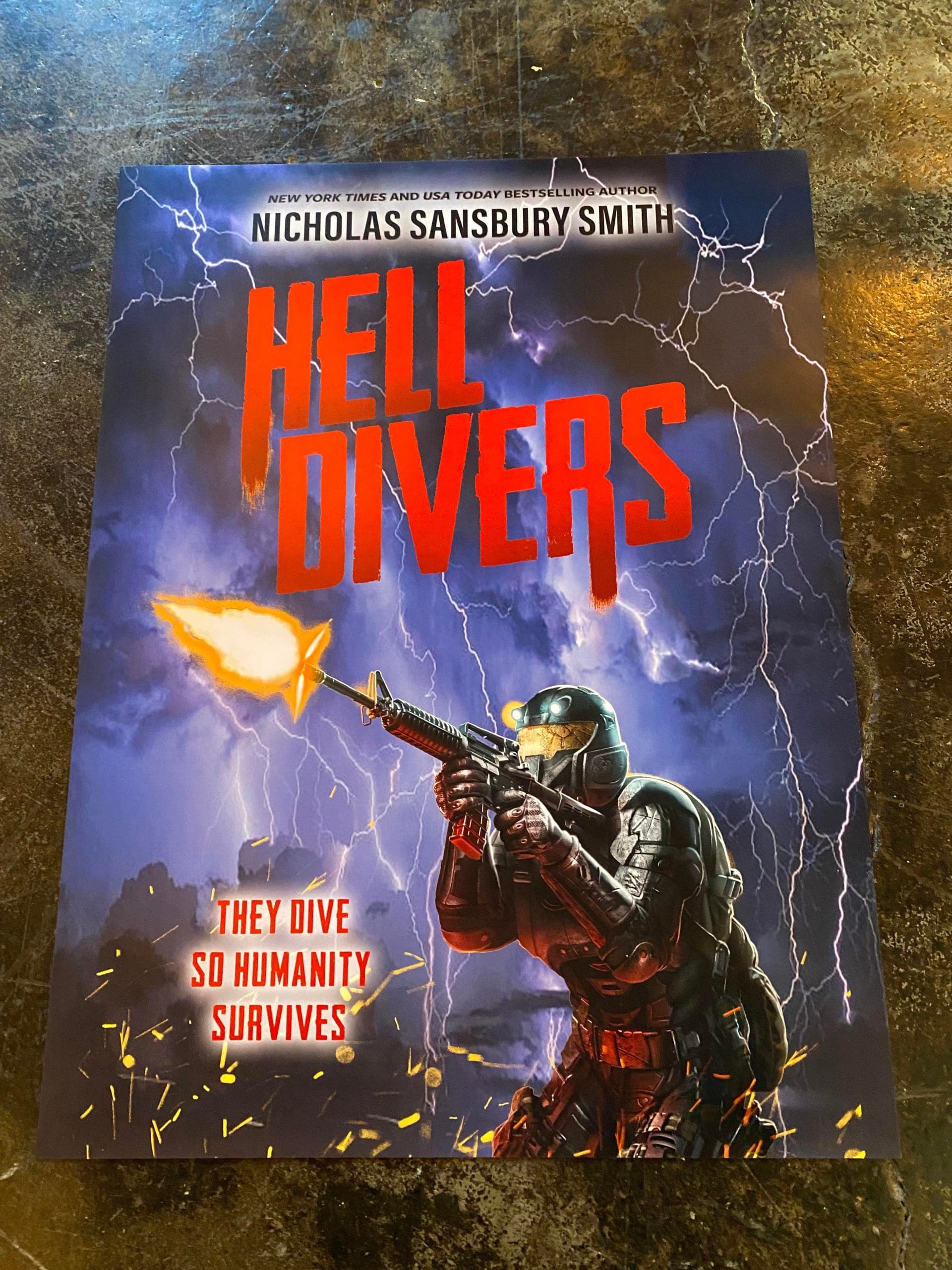 Hell Divers Storm Poster | Nicholas Sansbury Smith