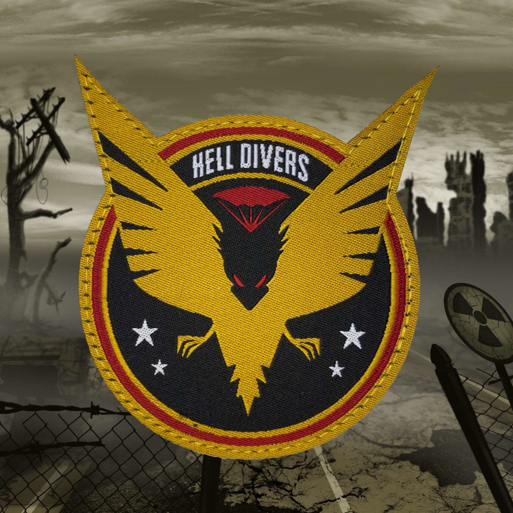 Hell Divers Raptor Special Edition Velcro Patch | Nicholas Sansbury Smith
