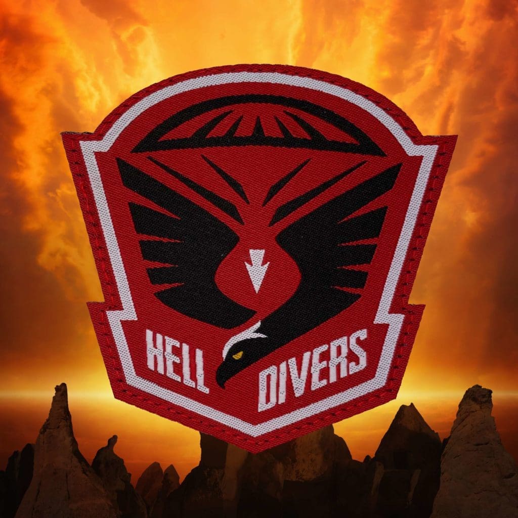 Hell Divers Team Raptor Velcro Patch | Nicholas Sansbury Smith